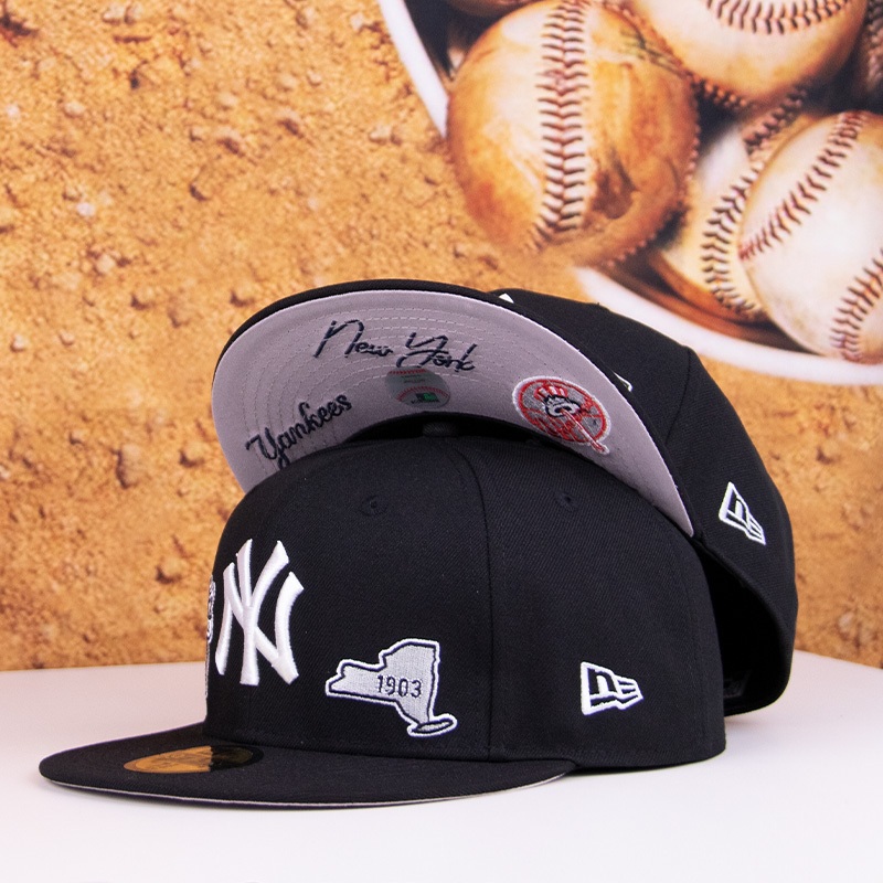 MLB NY New York Yankees Baseball Caps 1996 Anniversary Edition Fashion ...
