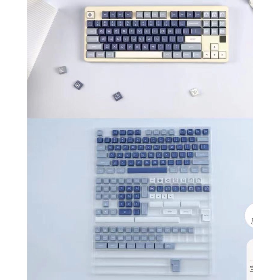 Roma Keycap Roman Big Carbon Red Samurai blue Samurai Warrior Theme 7U ...