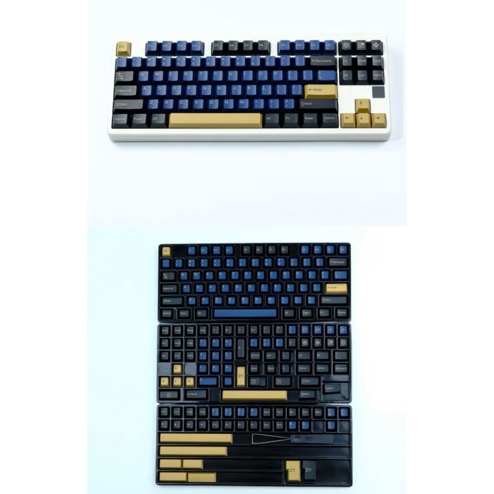 Roma Keycap Roman Big Carbon Red Samurai blue Samurai Warrior Theme 7U ...