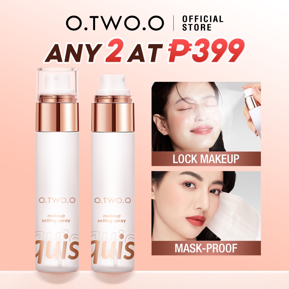O.TWO.O Makeup Setting Spray Matte Long Lasting Waterproof Oil Control ...
