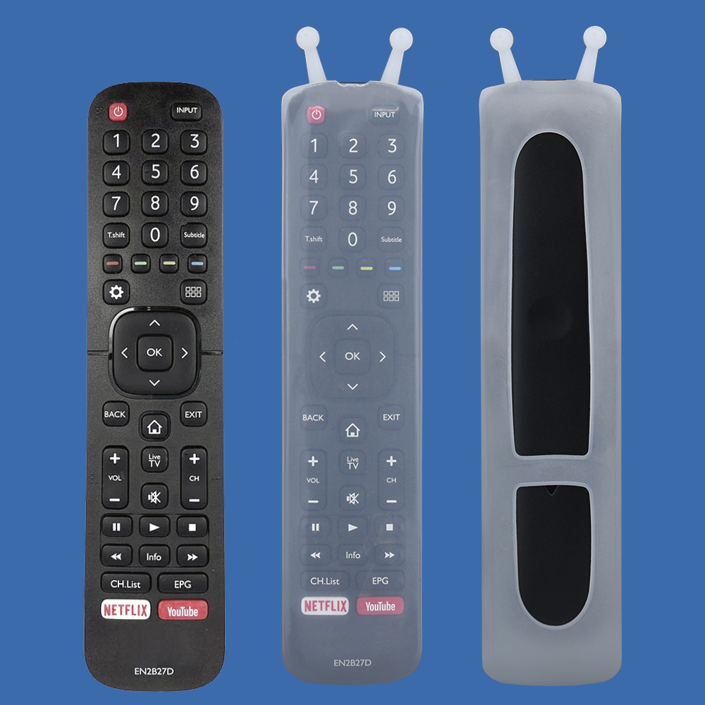 NWE Universal Remote Transparent Silicone Case P Anasonic Smart TV LED ...