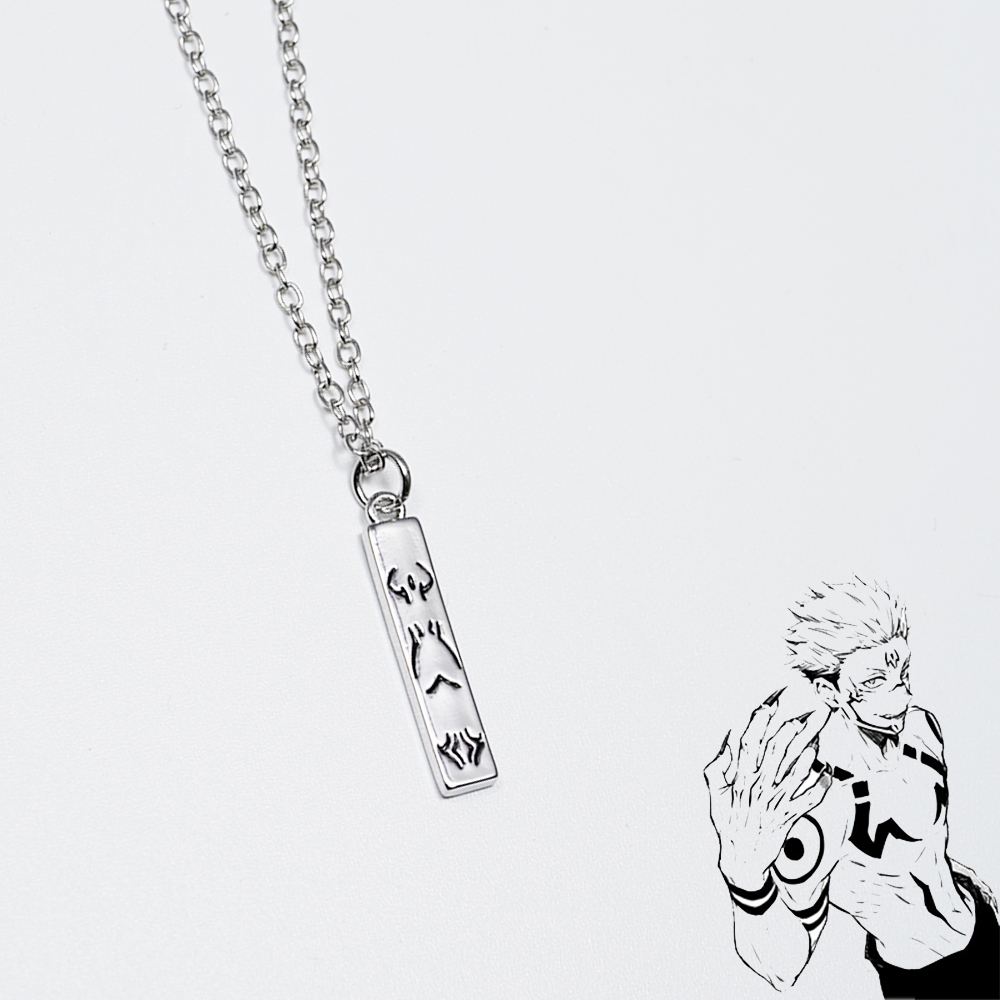 Anime Jujutsu Kaisen Necklace Gojo Satoru Eye Ryomen Sukuna Pendant ...