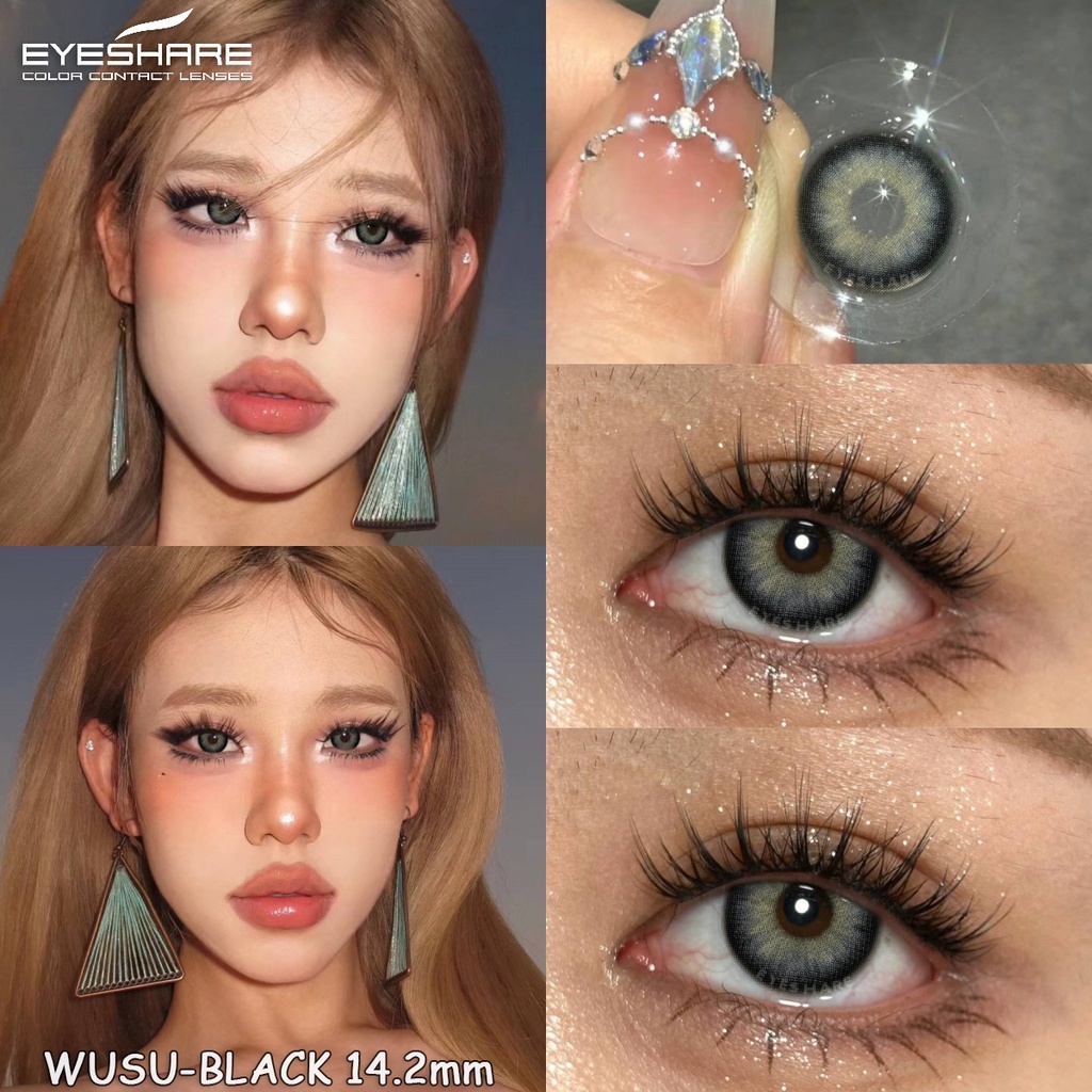 Eyeshare Contact Lense Brown Colored Eye Contacts Lenses Non ...