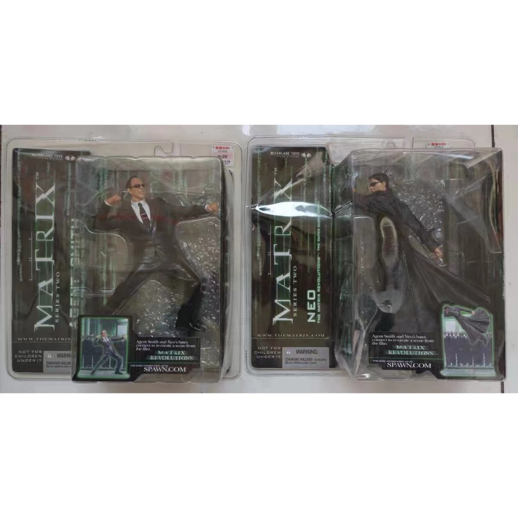 Neo The Matrix Keanu Reeves Neo McFarlane Figure Model Doll Showdown in ...