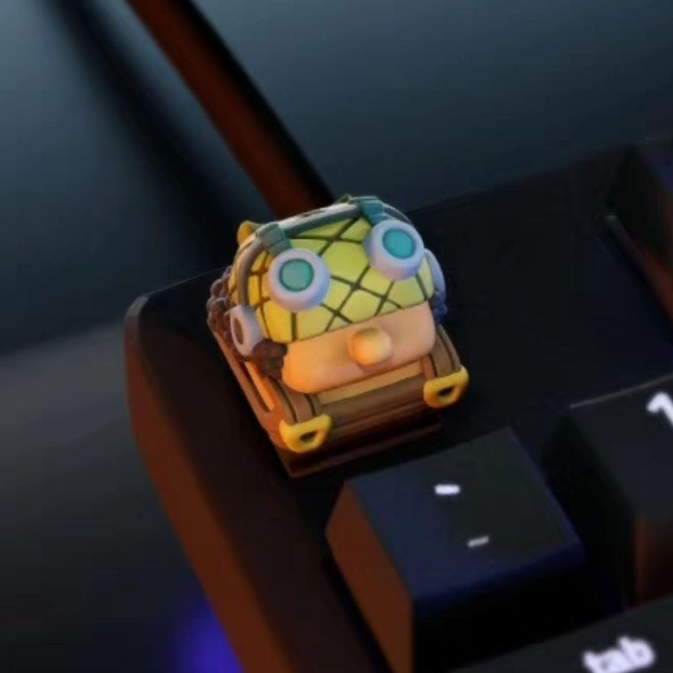 One Piece Keycap Creative 3d Keycap Luffy Zoro Nami Chopper Jinbei ...
