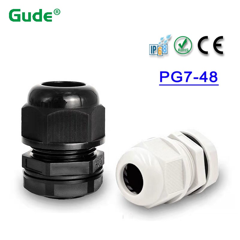 1/2/5/10 Pcs Waterproof Cable Gland Cable entry IP68 PG7 for 3-6.5mm PG9 PG11 PG13.5 PG16 PG19 ...