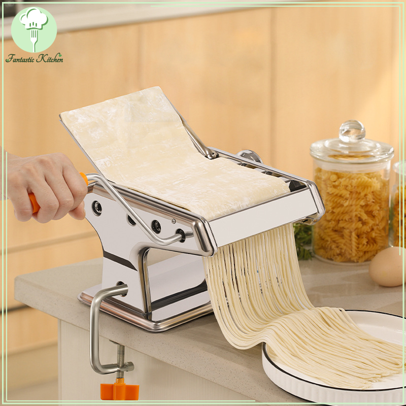 Premium Manual Noodle Maker Machine Hand-cranked Stainless Steel Hand ...