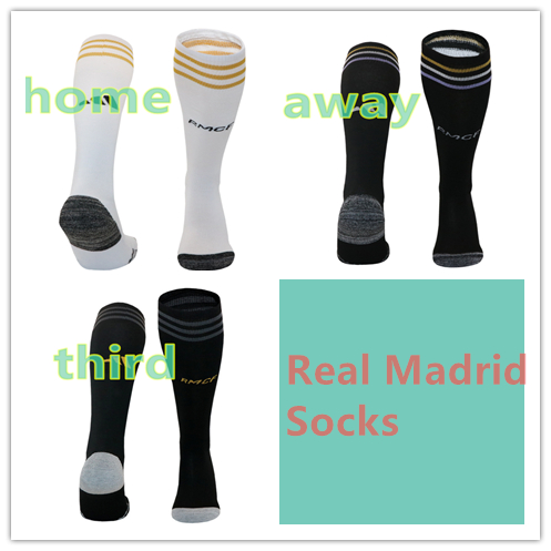 2023 2024 Real Madrid home away third soccer Long Football Socks (Adult ...