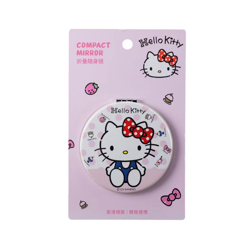 Miniso Hello Kitty 50 years anniversary folding portable mirror ...