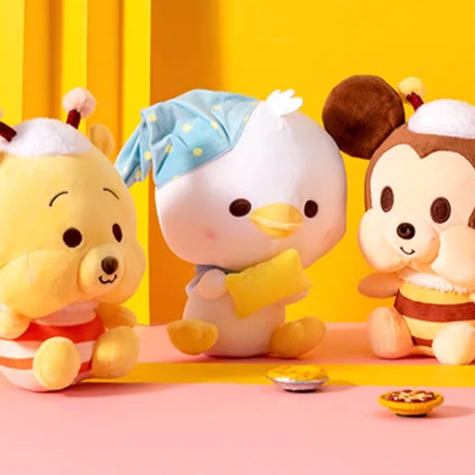 Miniso MINISO Genuine Disney Mickey Donald Duck Plush Doll Cute Cartoon ...