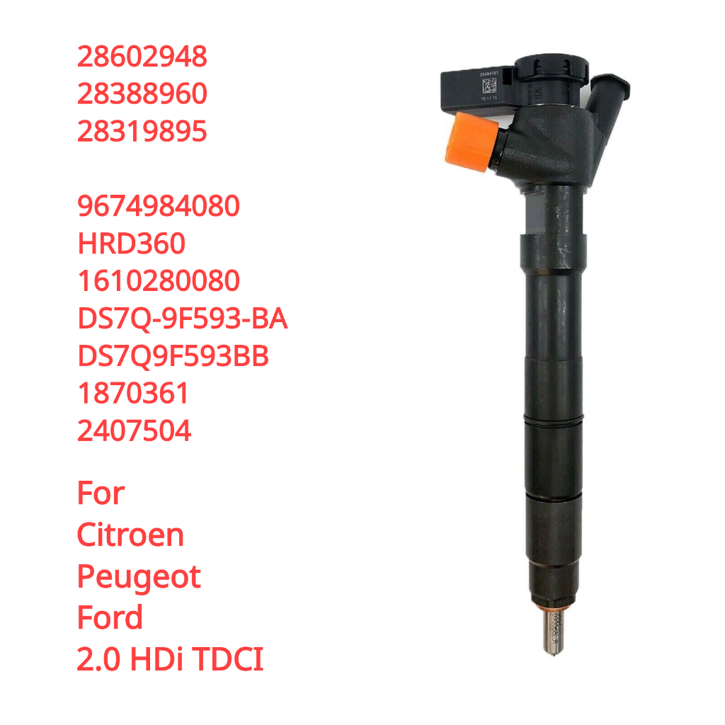 Original Delphi New Diesel Fuel Injector For Citroen Peugeot Ford 2.0 ...