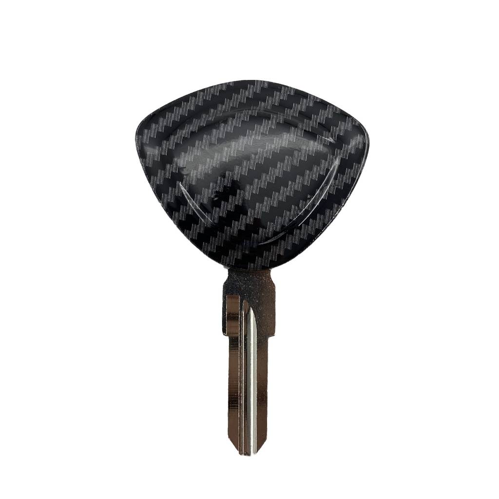 Motorcycle Carbon Fiber Uncut Blank Blade Key Embryo For Bombardier Can ...