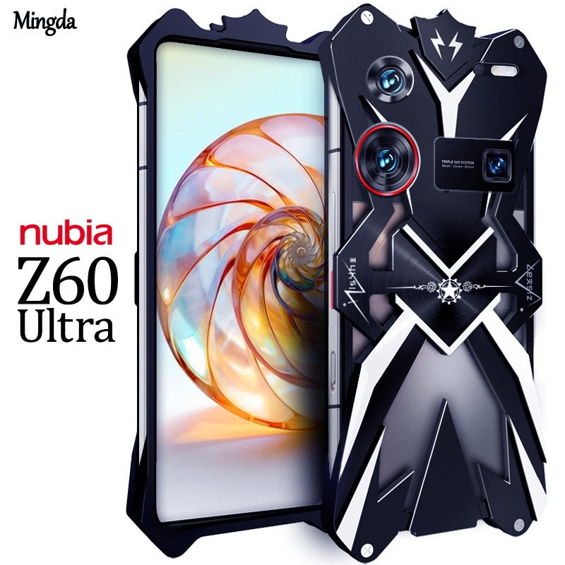ZIMON Metal Case for ZTE Nubia Z60 Ultra protective phone case aluminum ...
