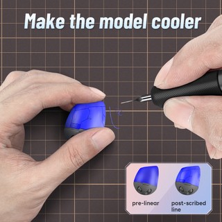stedi Prime Pro Model Scriber Chisel，for Modeling Hobby，for RG Scale ...