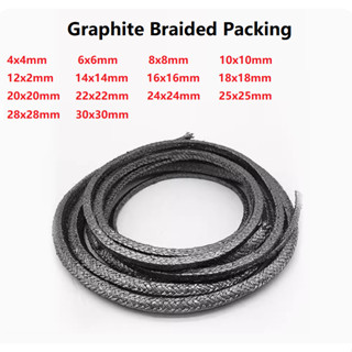 Graphite Braided Packing Graphite Wire Rod Pump Valve Seal Graphite ...