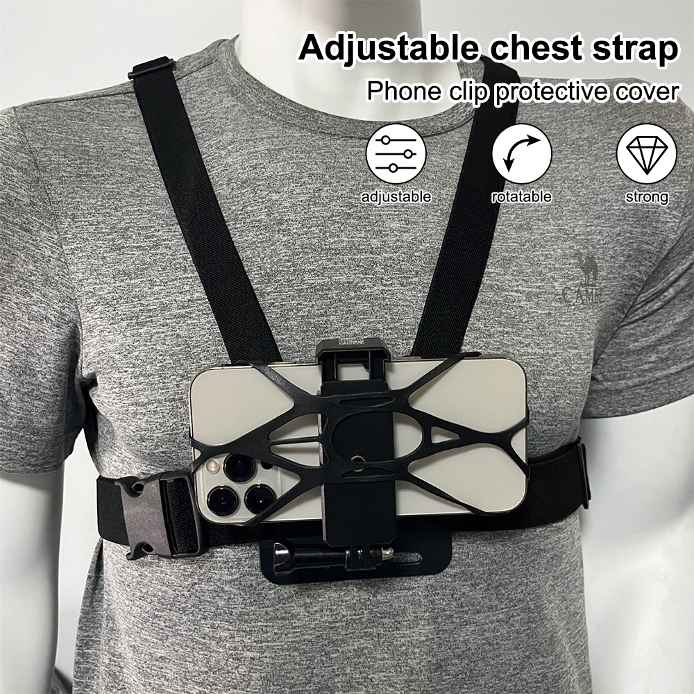 GoPro Chest Harness Holder body chest cp holde chest cellphone holder ...