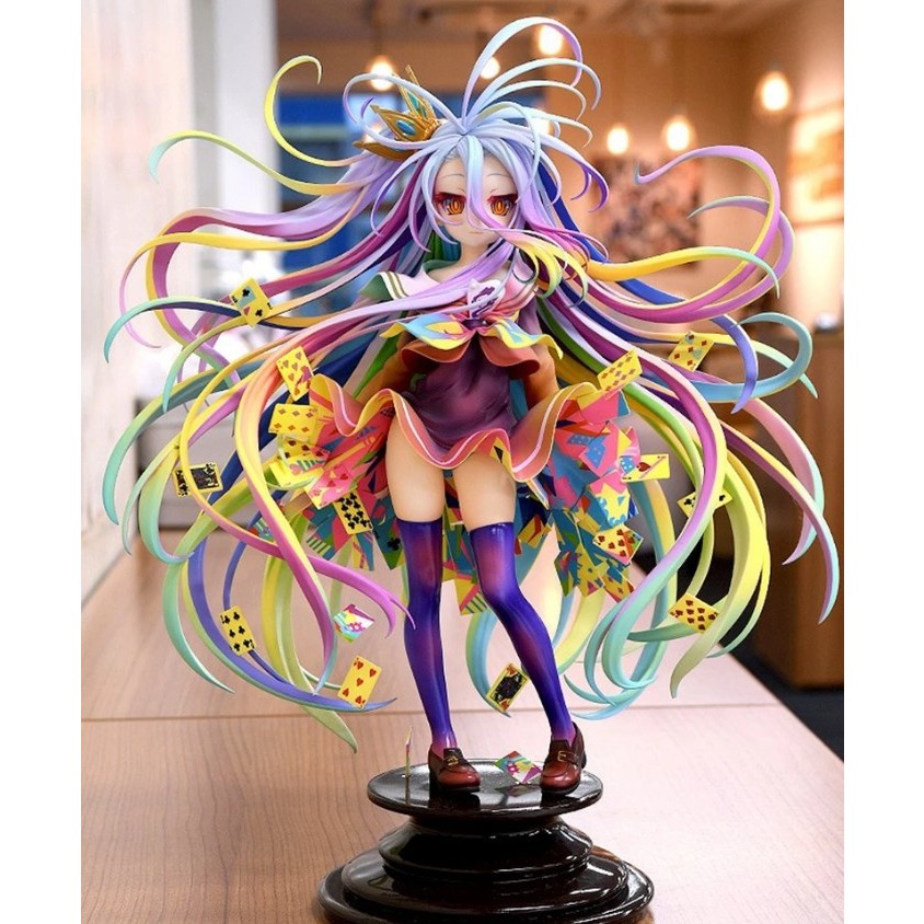 28cm No Game No Life Figure Shiro Figure Art Works Kamiya Yuu Anime ...