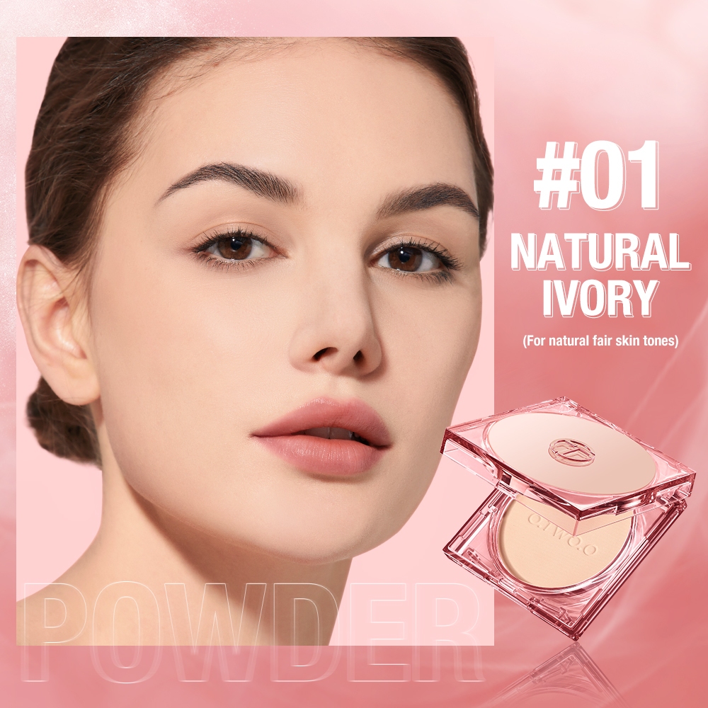 O.TWO.O Mist Mirror Locking Powder Velvety Silky Touch Face Makeup ...