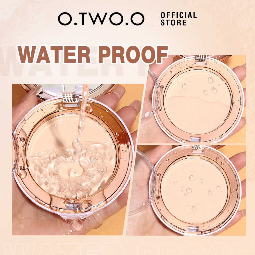 O.TWO.O 3 Color Silky Moisturizing Makeup Pressed Powder More Delicate ...
