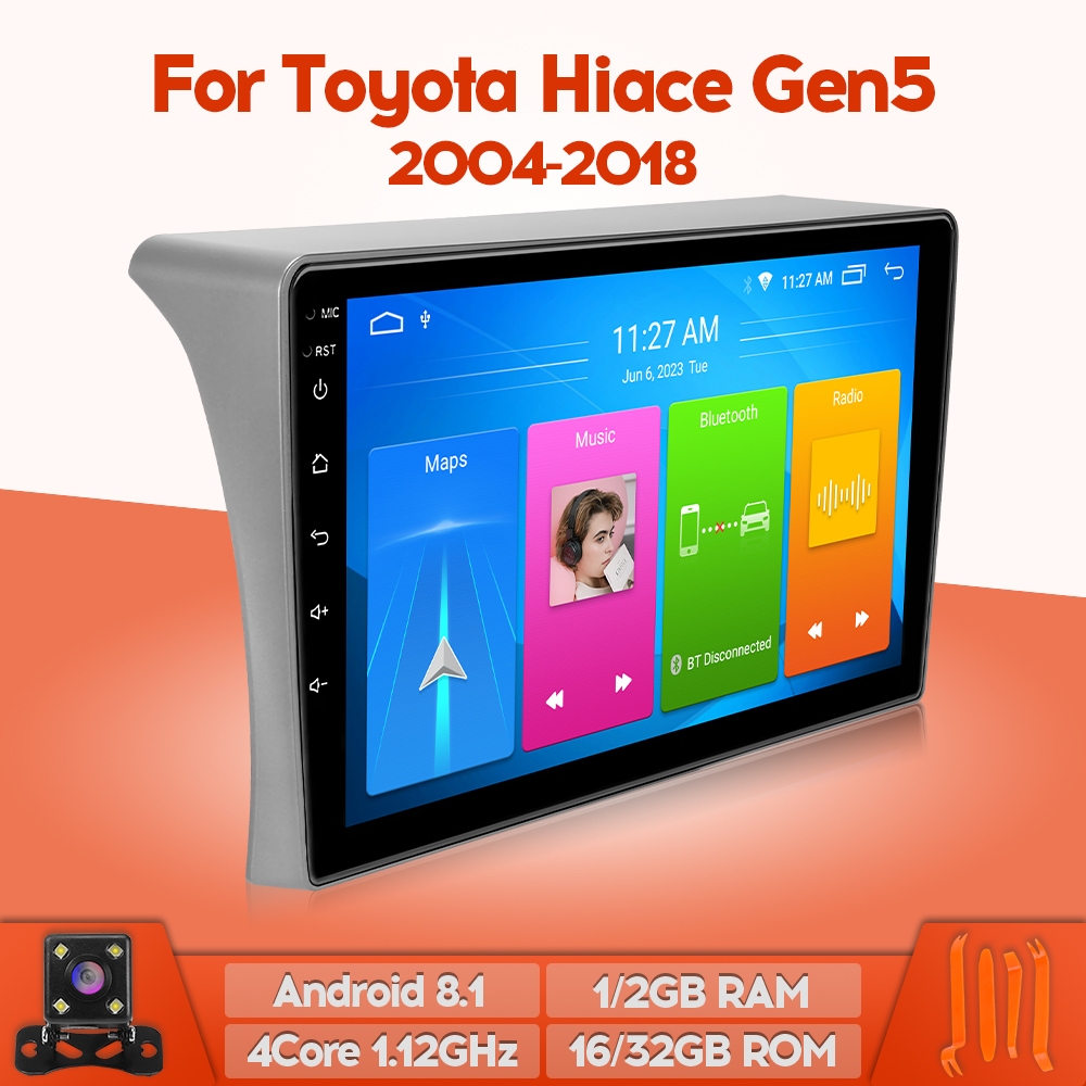 WeBetter TopNavi 10inch 4Core IPS Full Touch Android Car Radio Player ...