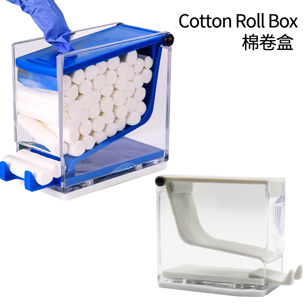 1Box White/Blue Cotton Roll Box + 500PCS Rotton Roll | Shopee Philippines