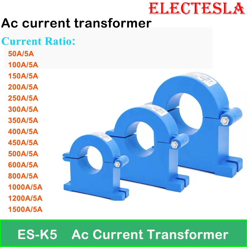 Hall Current Transformer AC Current Transmitter Current Ratio 100A/5A ...