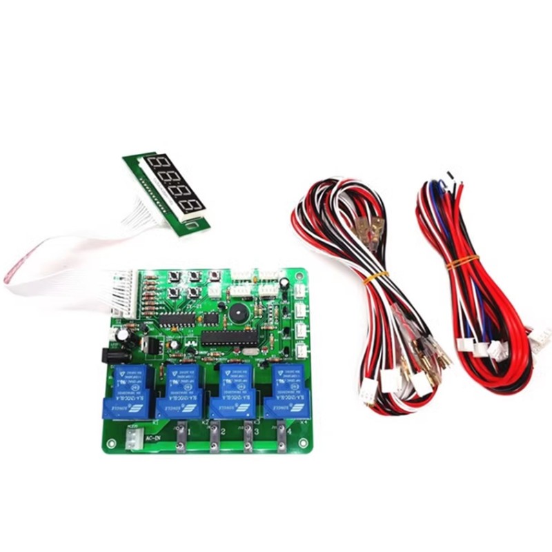 JY-21 220V arcade timer 4-way countdown time accepts coin operation ...