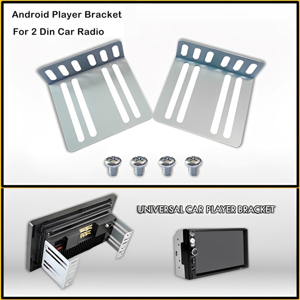 Universal Double 2 Din Car Radio MP5 Player Bracket Installation Mount ...