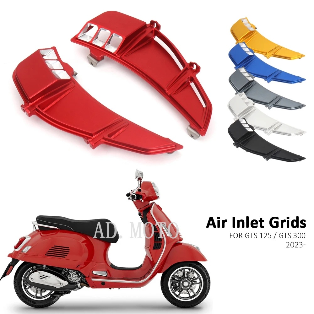 New Motorcycle Radiator Grille Guard Cover Air Inler Grlds For Vespa ...