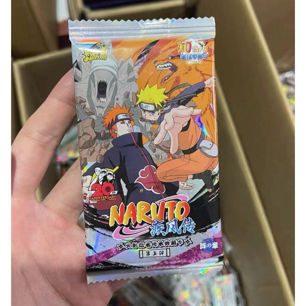 Naruto Card 5 wave 5 Random pack Genuine kayou ninja | Shopee Philippines