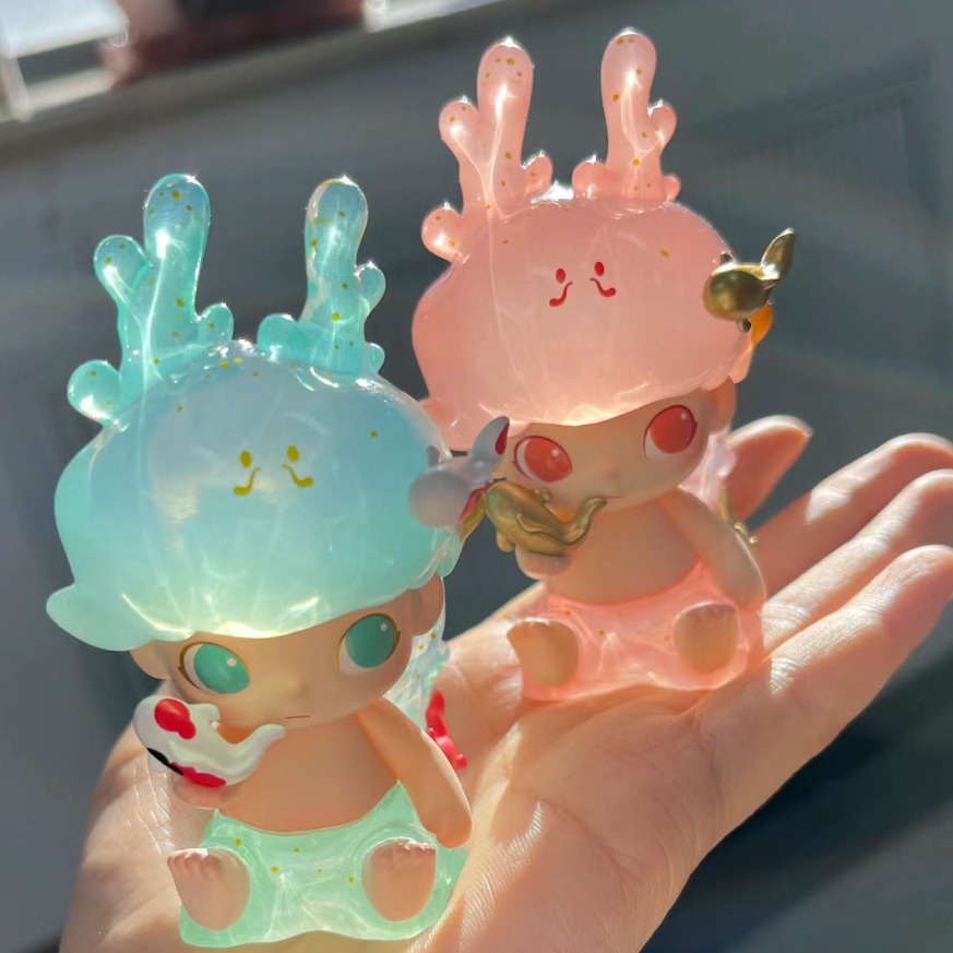 ZZZ【 Authentic 】 Popmart Long showcases the Treasure series blind box ...