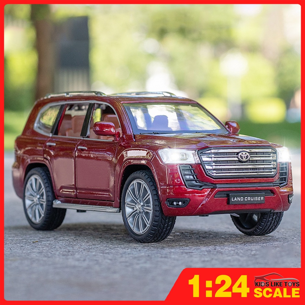 KLT 1:24 Toyota Land Cruiser Metal Diecast Alloy Toys Cars Models ...