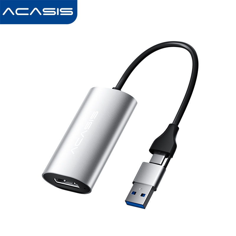ACASIS Mini HDMI Video Capture Card USB2.0 Record Box For PS4 Game ...