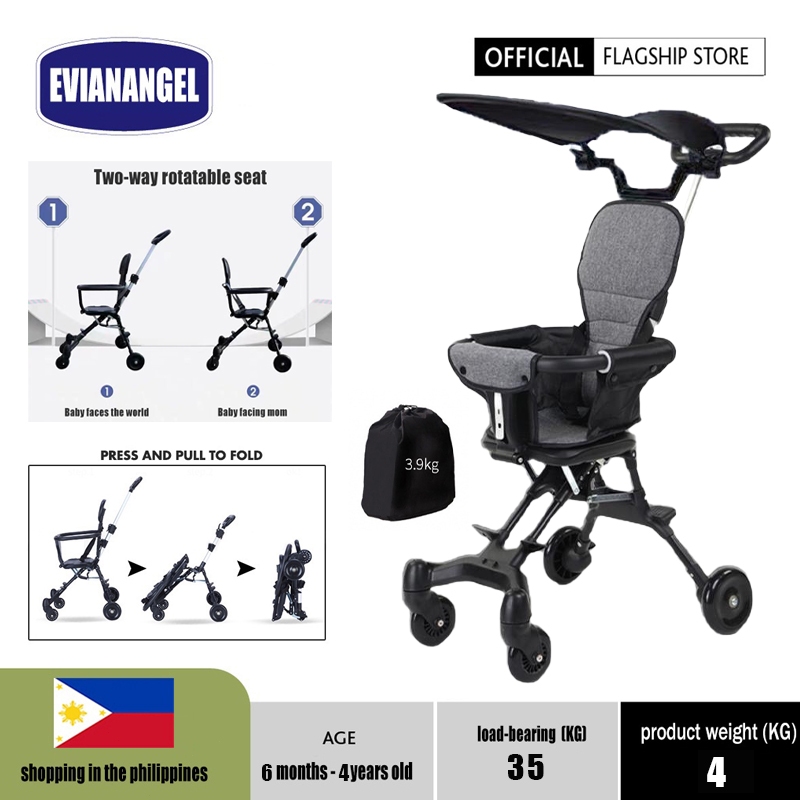 EvianAngel Cabin Size Stroller For Baby Foldable Lightweight Two-way ...