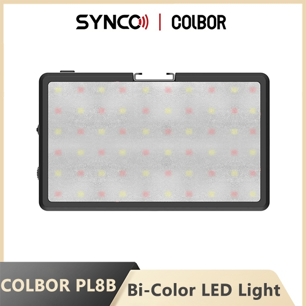 Colbor PL8B LED Video Light Camera Light Full Color Rechargeable ...