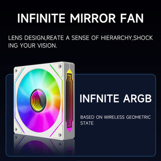 Jungle Leopard Prism GEN4 Pro RGB CPU Fan 6PIN 120mm Infinite Mirror ...
