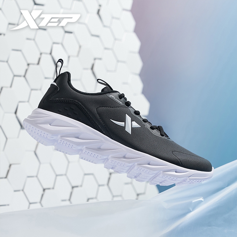 XTEP Men Running Shoes Support Non-slip Lightweight Breathable Training ...