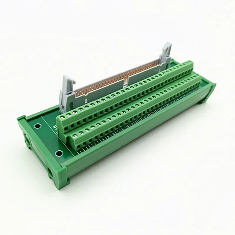 Din Rail Mount Idc60 2x30 Pins 0 1 Male Header Breakout Board