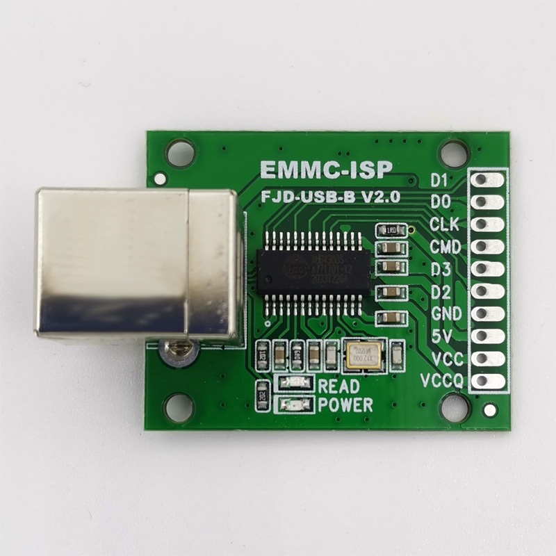 An Kuo AU6438BS High-Speed USB2.0 Card Reader EMMC-ISP Data Reading ...