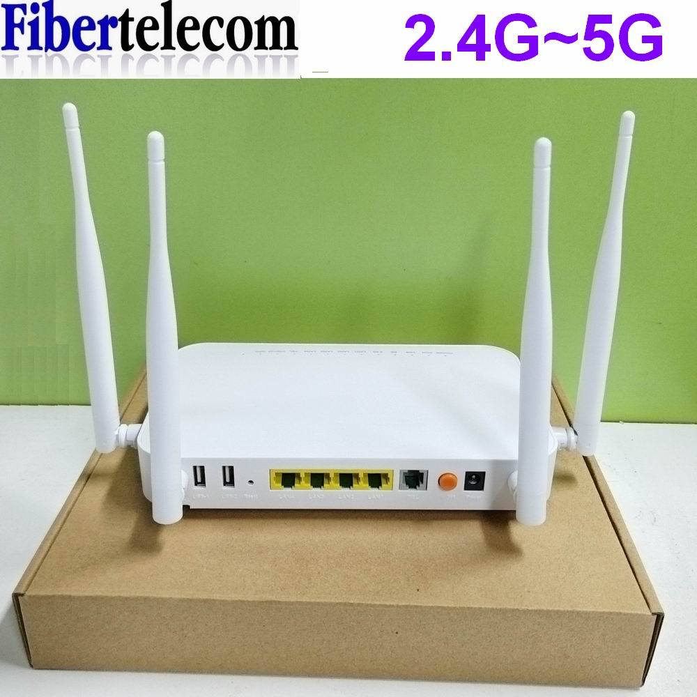 4 Antennas PT939G Original new XPON ONU GE 2 USB TEL HGU WIFI 2.4G&5G ...