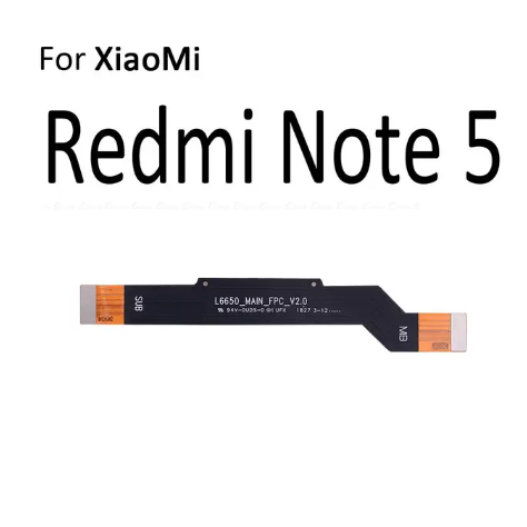 LCD Display Motherboard Connect Cable Main Board Flex Cable For Xiaomi Redmi NOTE 5 | Shopee ...