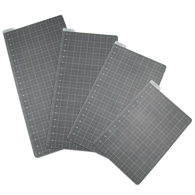 Weeks Travelers Notebook A5 A6 Writing Mat Pad PVC Grid Sewing Cutting ...