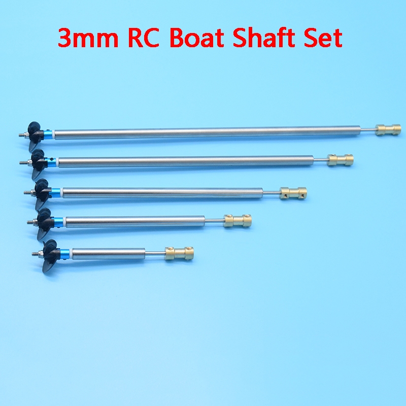 3mm RC Boat Shaft Fishing Ship Spare Parts 3mm Boat Shaft Drive Shaft ...
