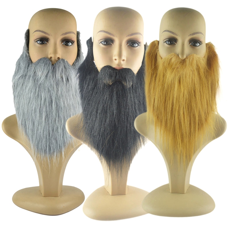 NTPH DIY Fancy Dress Fake Beard Long Fluff Beards Cosplay Costume Props ...