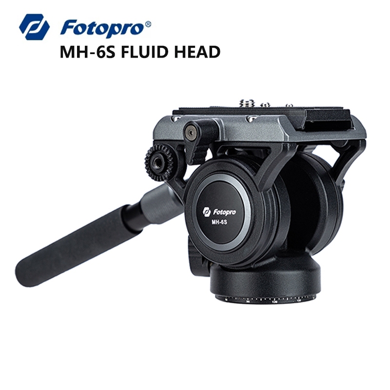 Fotopro MH-6S 60mm Video Head Fluid Head With Quick Release Plate ...