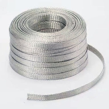 Silver Plated Copper Shielding Sleeve Telescopic Woven Mesh Anti ...