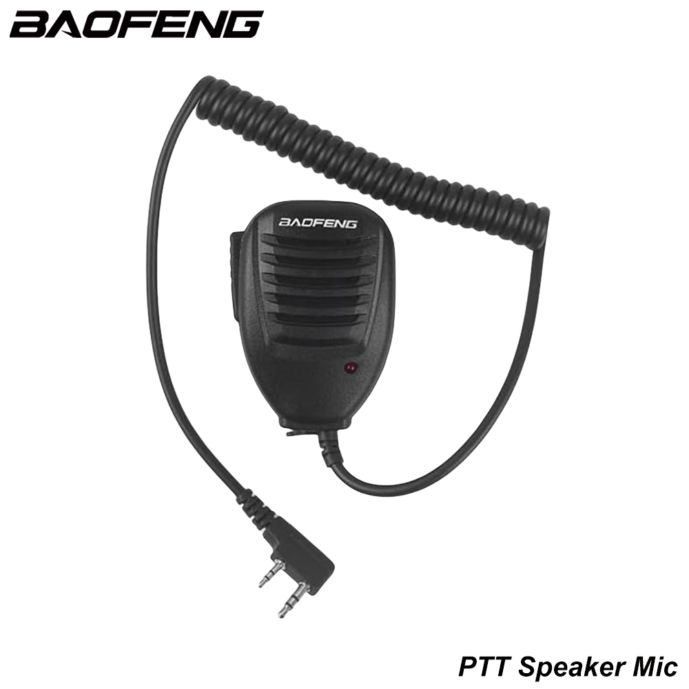 Walkie Talkie Speaker Mic Microphone PTT for Baofeng UV-5R/BF 888S ...