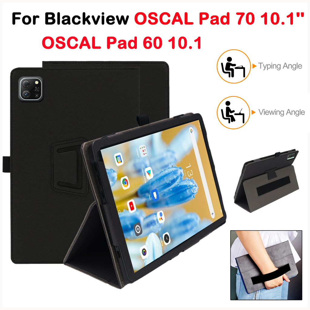For Blackview Oscal Pad 70 Tablet 10.1'' High Quality Skin feel Leather ...