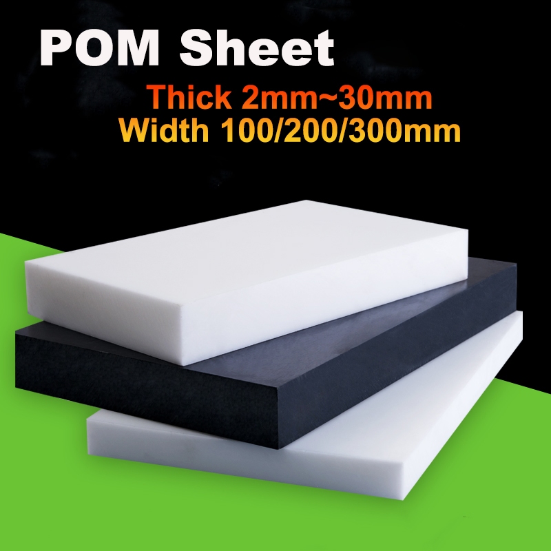 POM Board Plastic Sheet Polyoxymethylene Hard Plate Black/White Anti ...