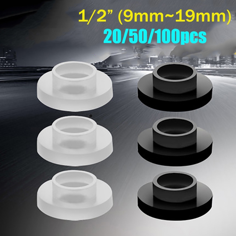 1/2" Silicone Gasket Corrugated Pipe Hose Gasket Water Heating Pipe ...